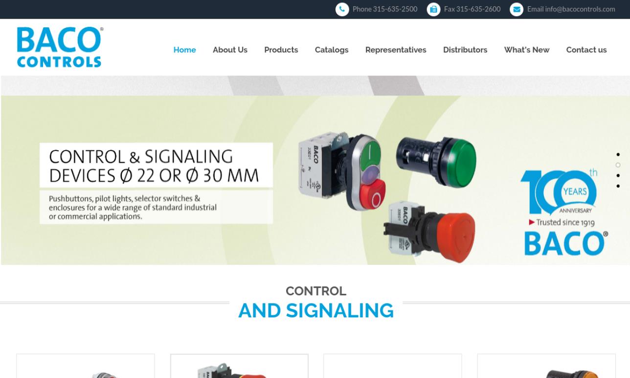 BACO Controls, Inc. | Electric Switches