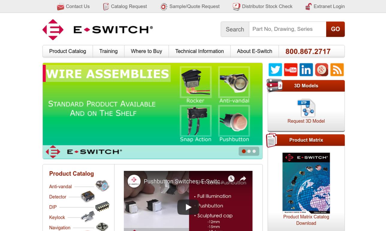 E-Switch, Inc. | Electric Switches
